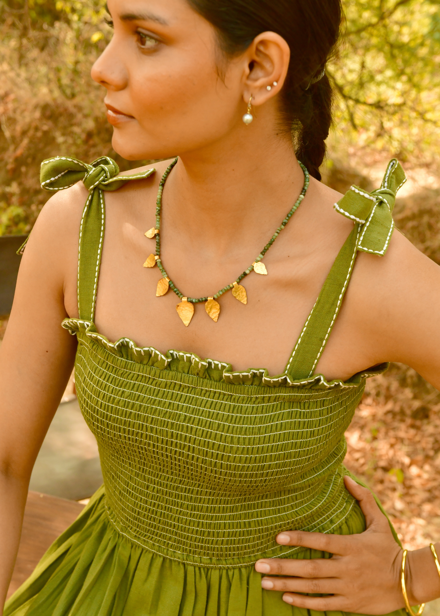 Olive Kala Delilah Dress – Kapara London